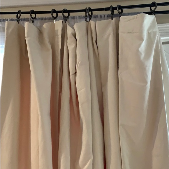 Pottery Barn | Accents | Pottery Barn Suede Luxury Curtain Drapes Set ...